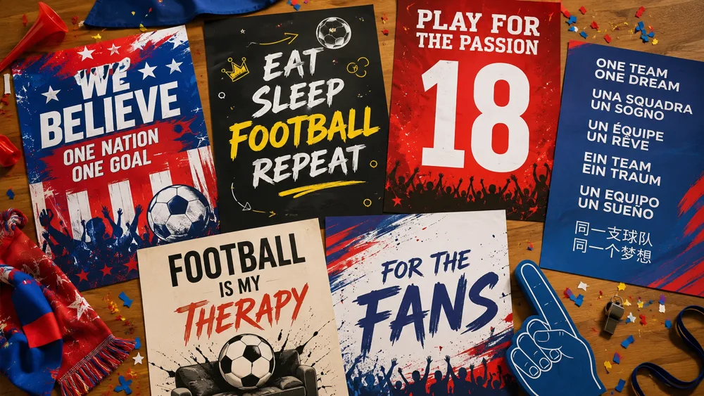 Football Match Day Poster Ideas 2026: Signs That Stand Out in the Crowd
