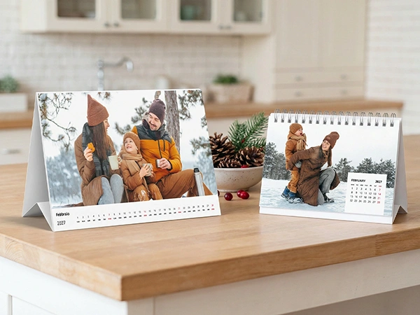 Personalised Desk Calendar with Unique Photos | My Picture UK